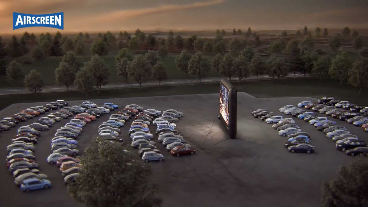 Are Double-Sided Drive-in Screens from AirScreen Real? – Big Screen Pro